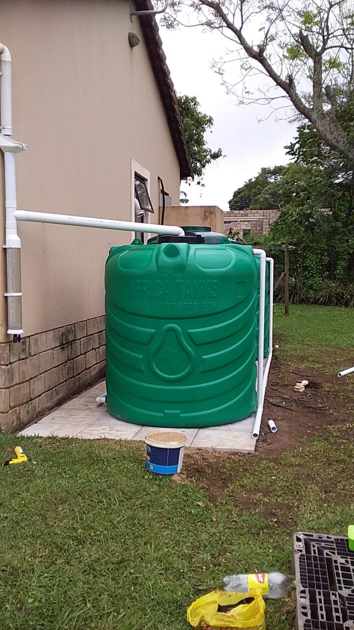 Municipal backup and Rain Water Harvesting – Tank'D