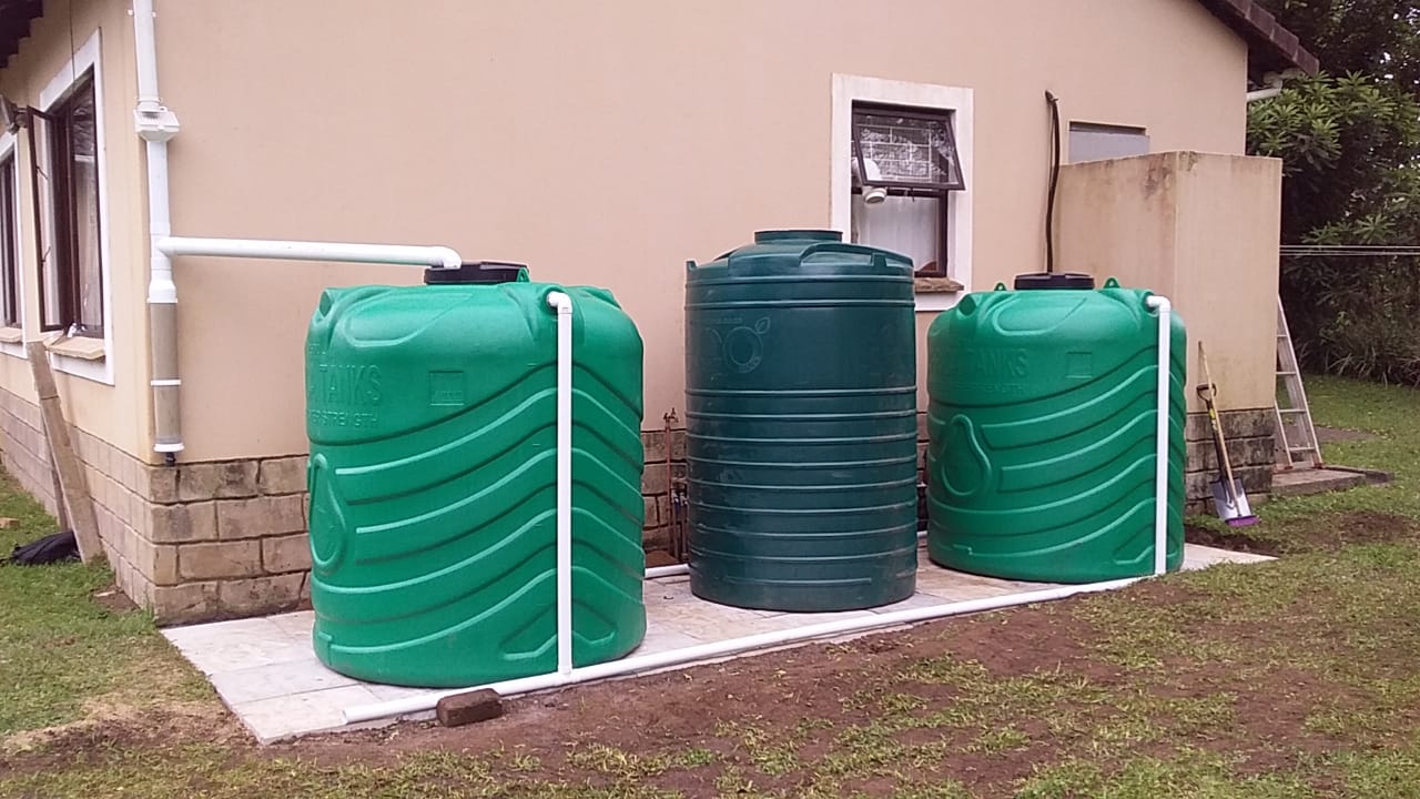 Municipal backup and Rain Water Harvesting – Tank'D